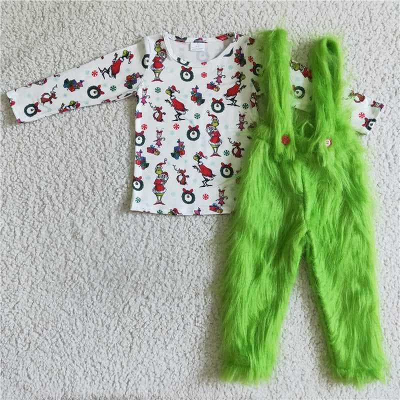Fuzzy Grinch Overalls {RTS} – Salt Threads