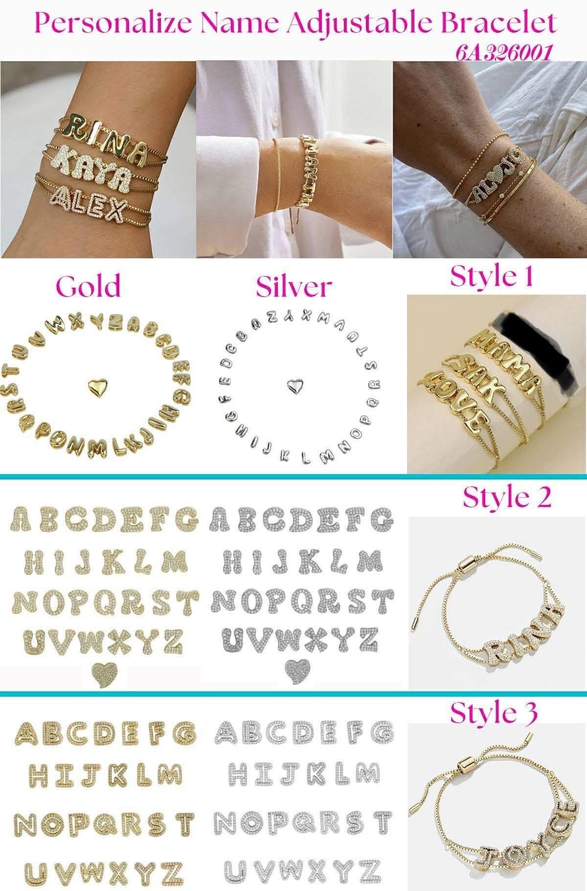 Pre-Order: Custom Adjustable Bracelets – Salt Threads
